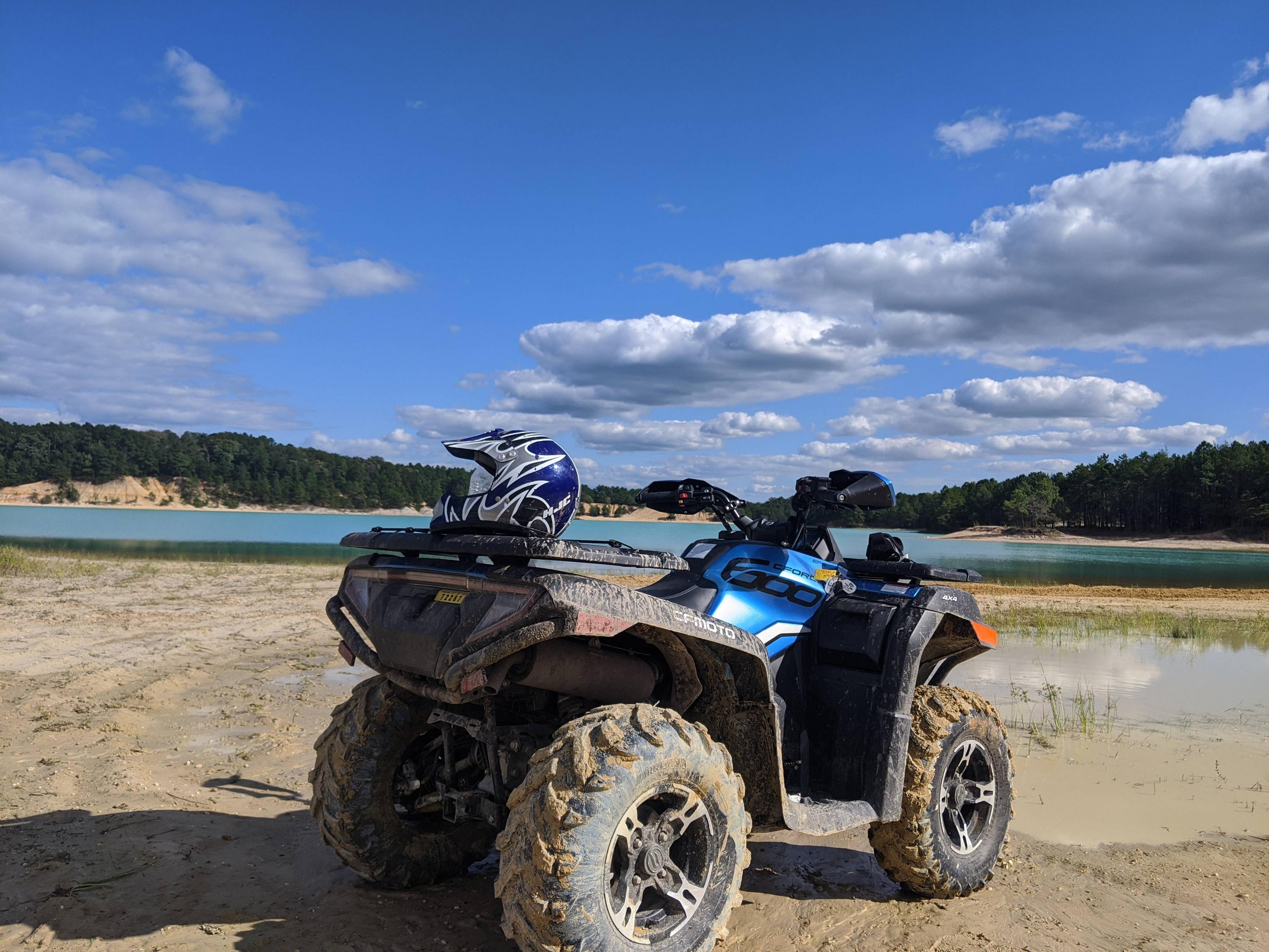 New to the ATV gang. Always wanted one and I finally got it. Absolutely loving it. | Scrolller