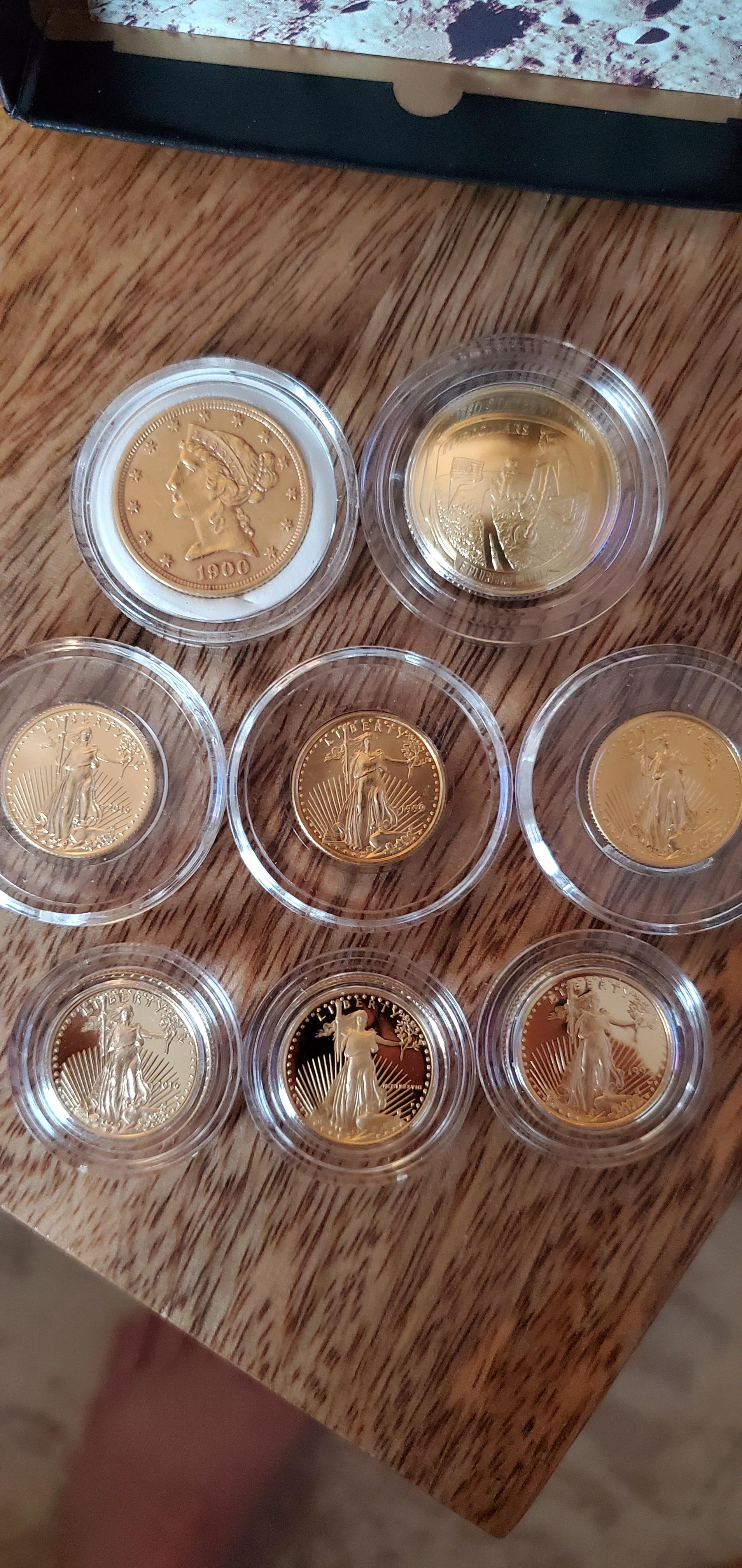 New to the sub. My Gold stack. | Scrolller