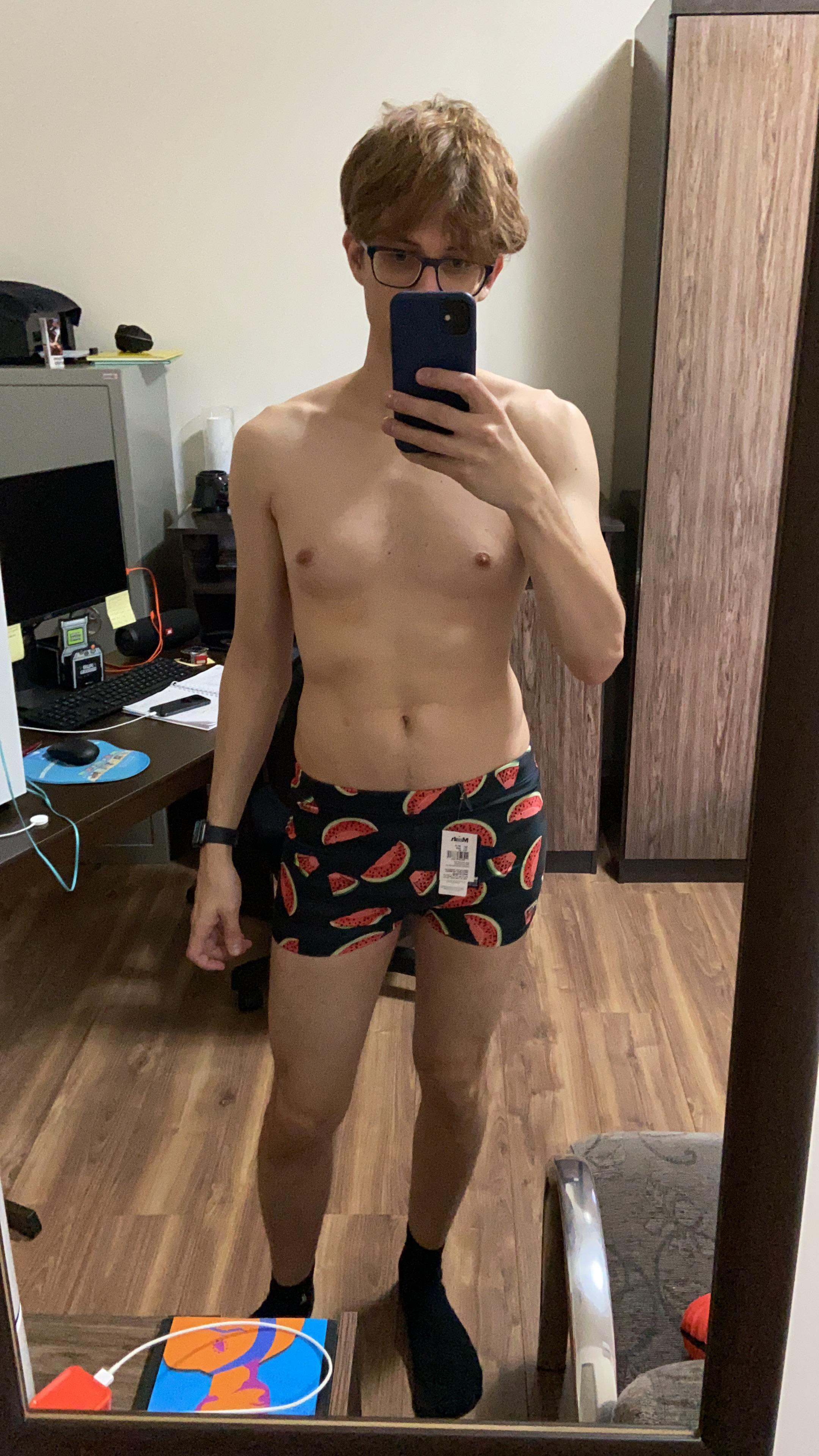 New trunks, did it fit me good? | Scrolller