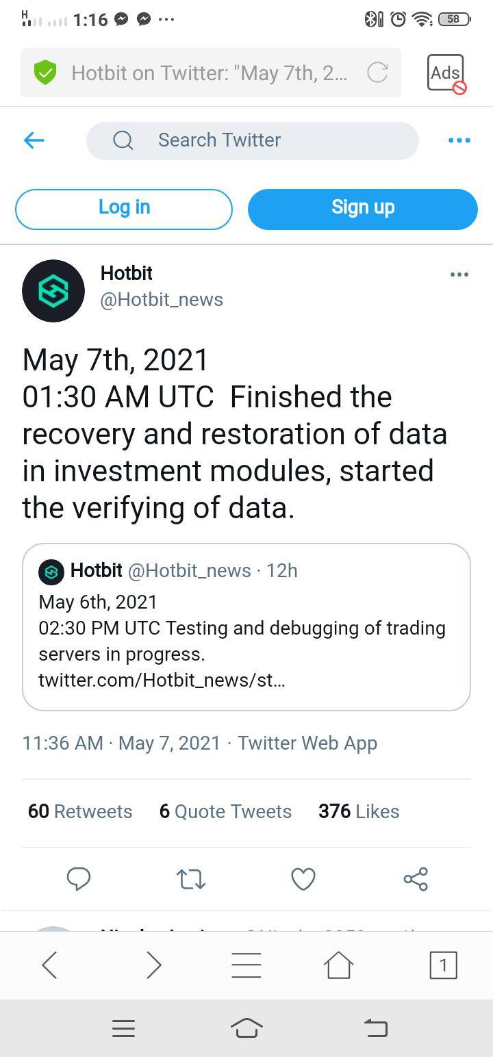 New update - verifying investment data | Scrolller