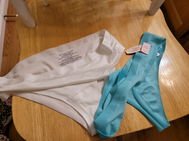 New VS thongs. $35/each or $50/both. Message for more details.😈💦 ...