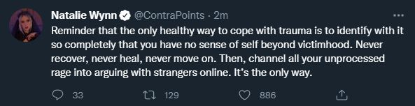 New weekly ContraPoints based tweet just dropped | Scrolller