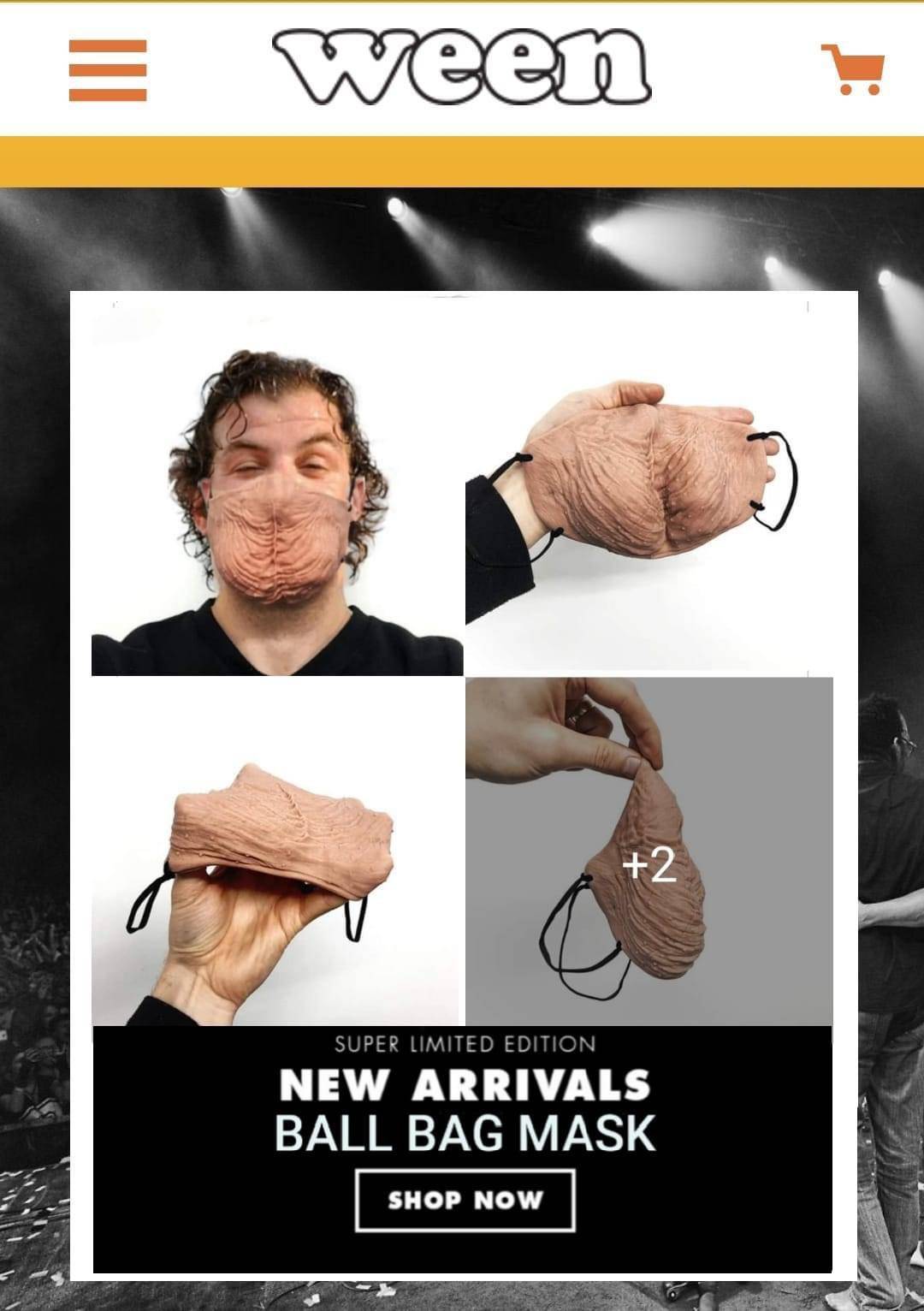 NEW WEEN MERCH! | Scrolller