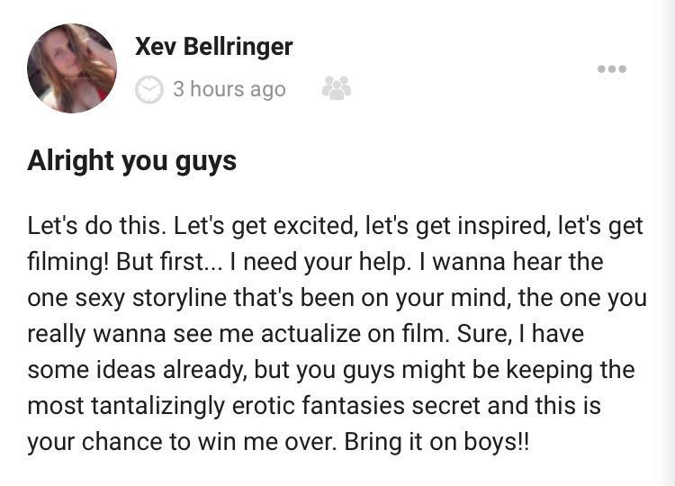 New Xev video ideas? | Scrolller