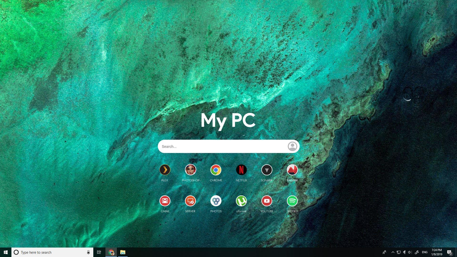 NewTab - Rainmeter skin | Scrolller