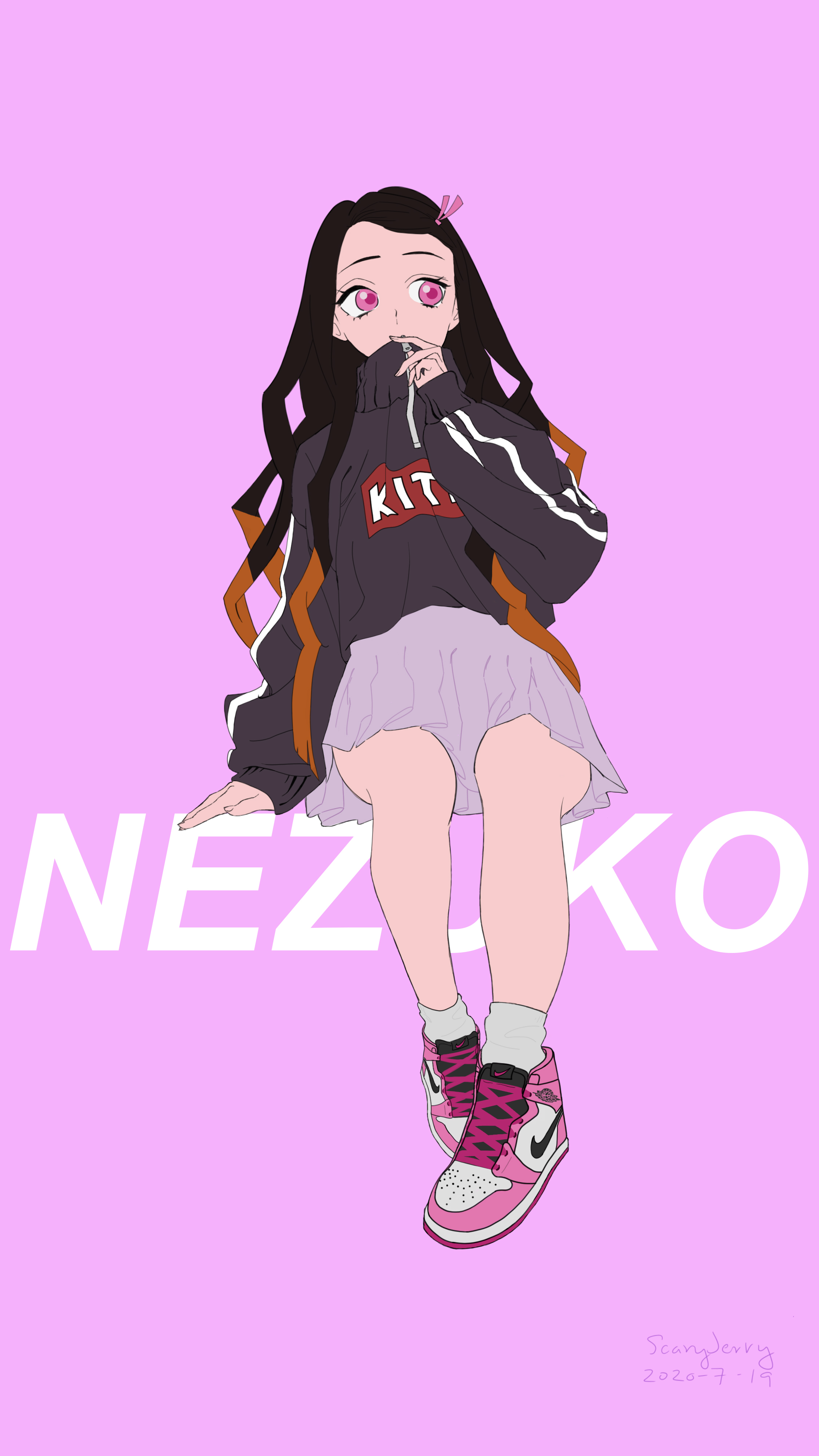 Nezuko with Fresh Kicks [OC] | Scrolller