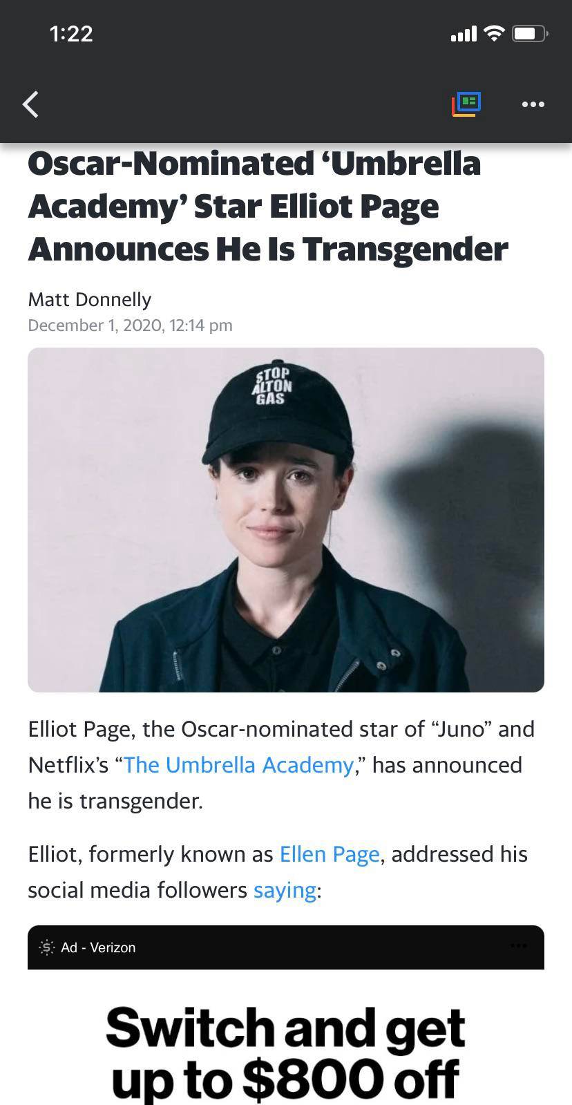 Nice ad placement... | Scrolller