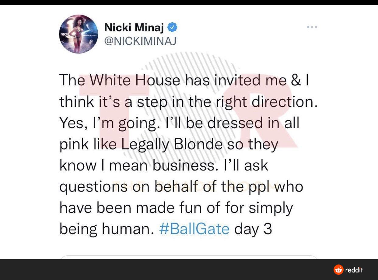 Nicki is back at it again. Smh | Scrolller