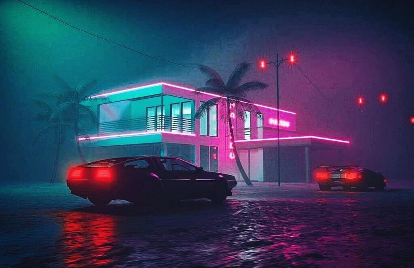 Night drives and synthwave. | Scrolller