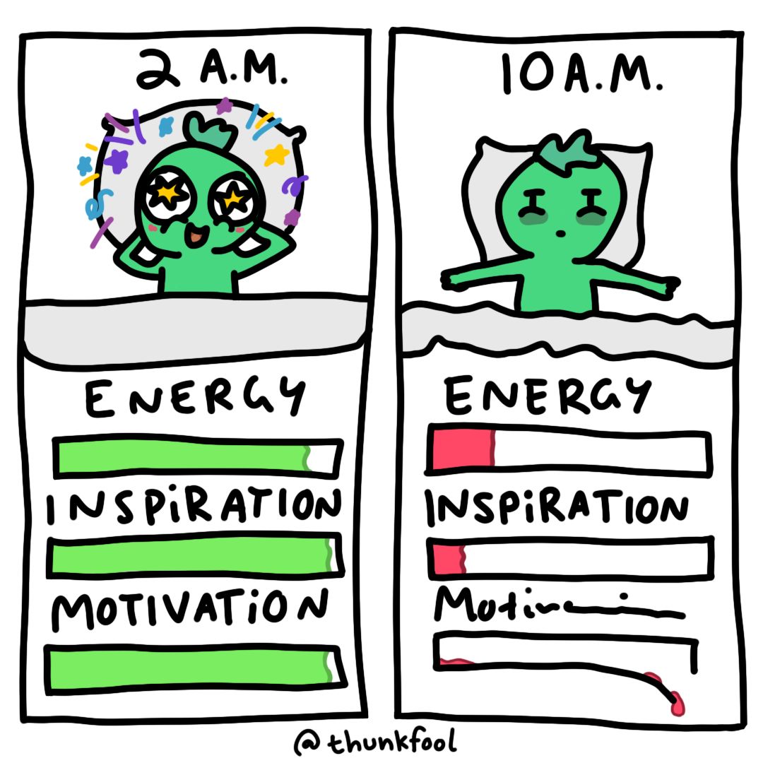 night owl energy | Scrolller