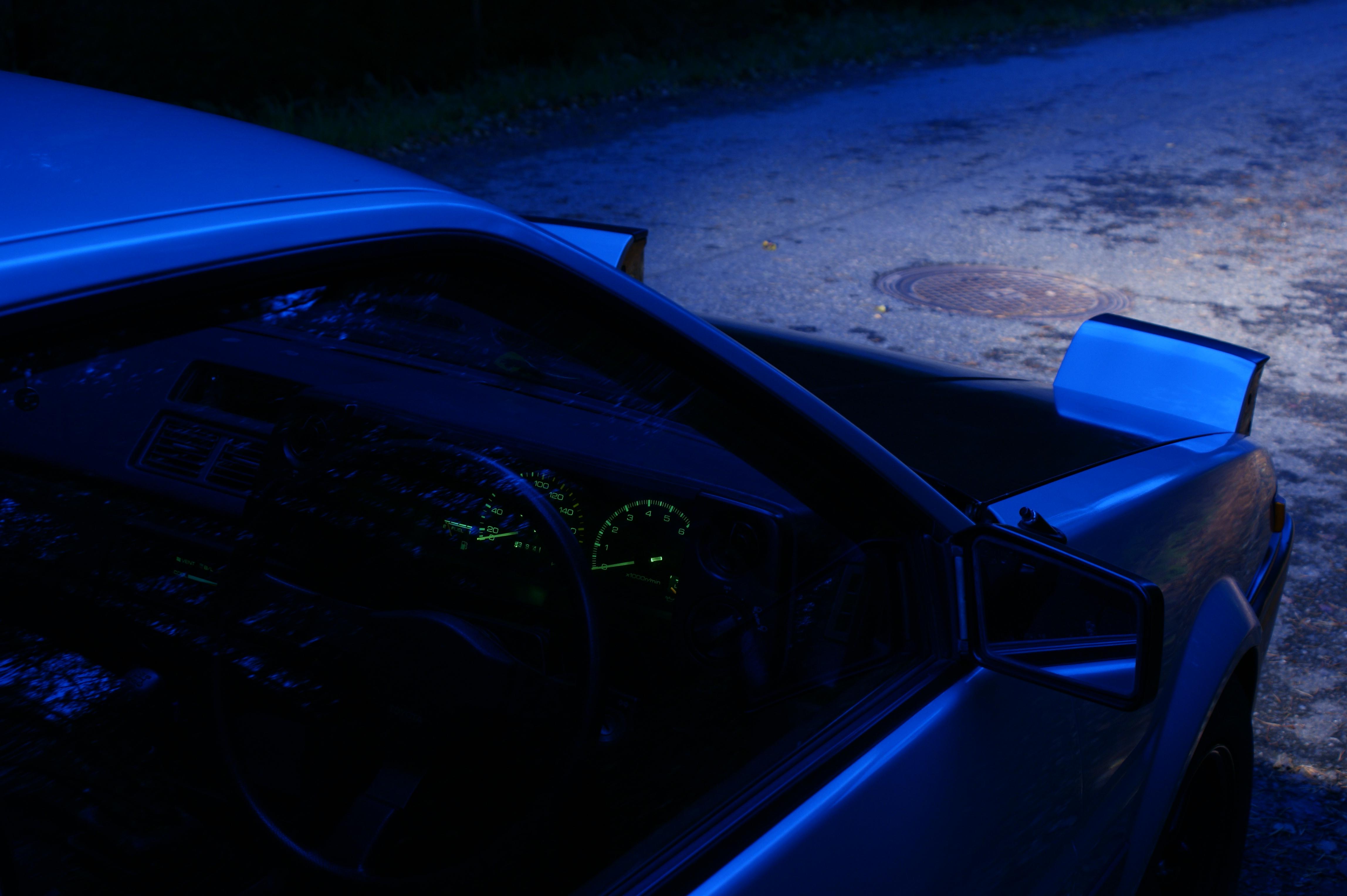 Night pic of my JDM AE86 Sprinter Trueno GT-V from 1983. | Scrolller