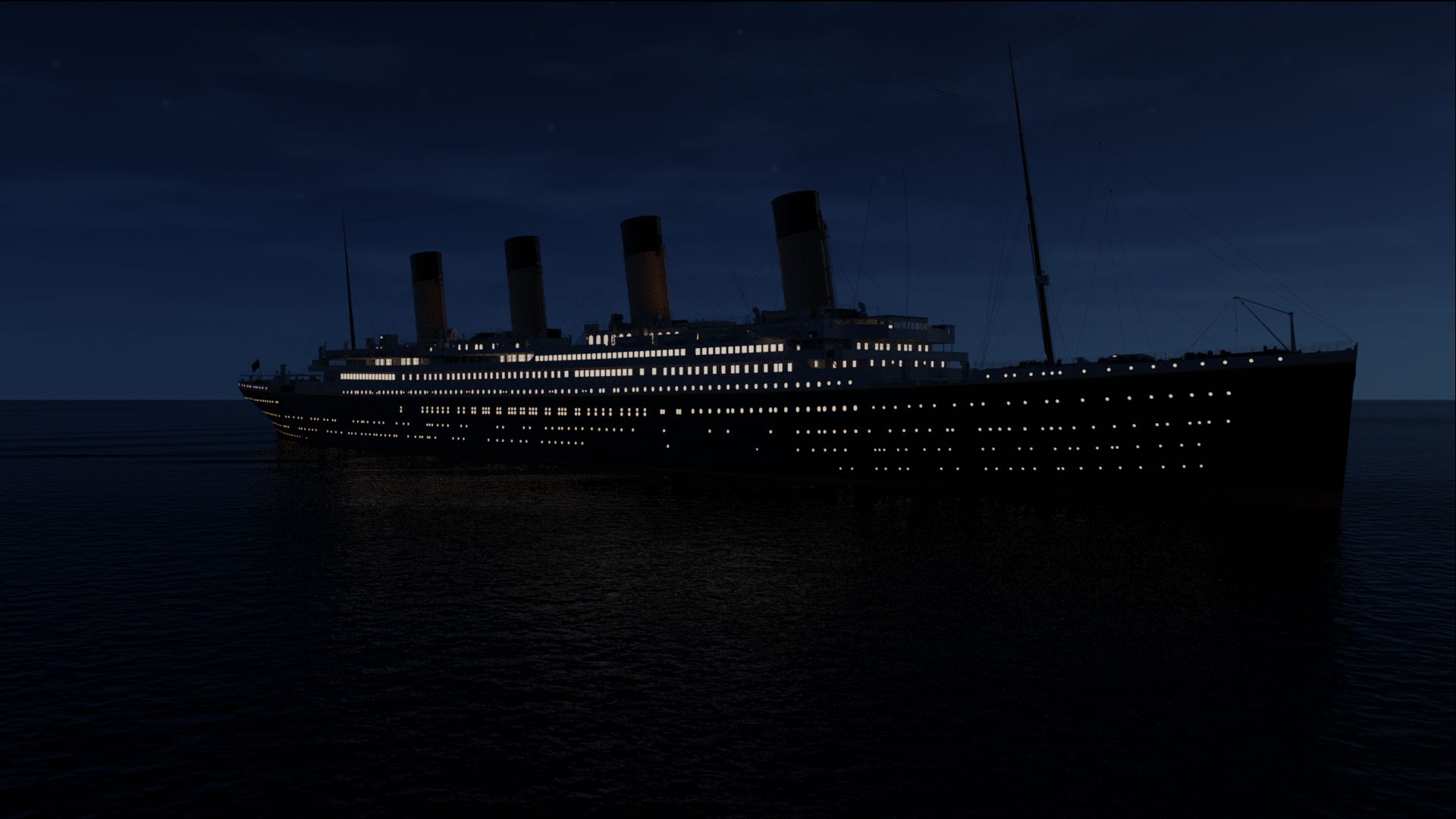 Night Render of my WIP CGI model | Scrolller