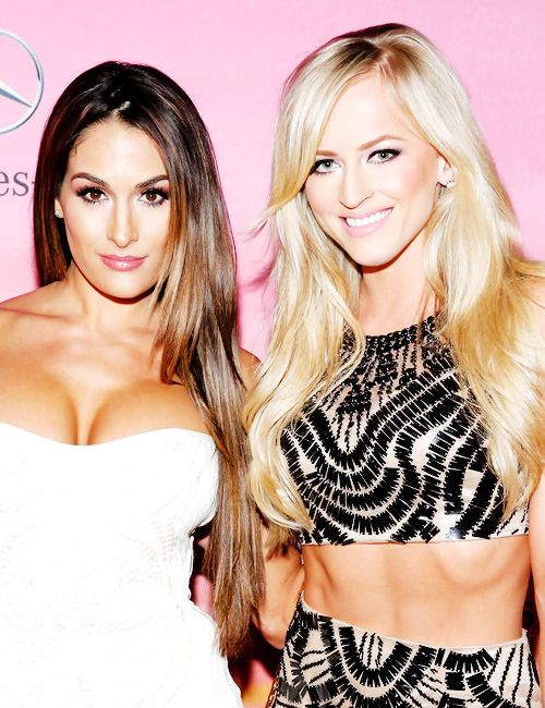 Nikki Bella and Summer Rae/Danielle Moinet. | Scrolller
