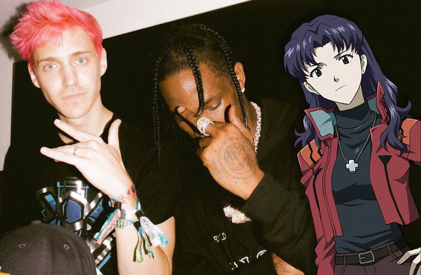 ninja, travis scott, and misato | Scrolller