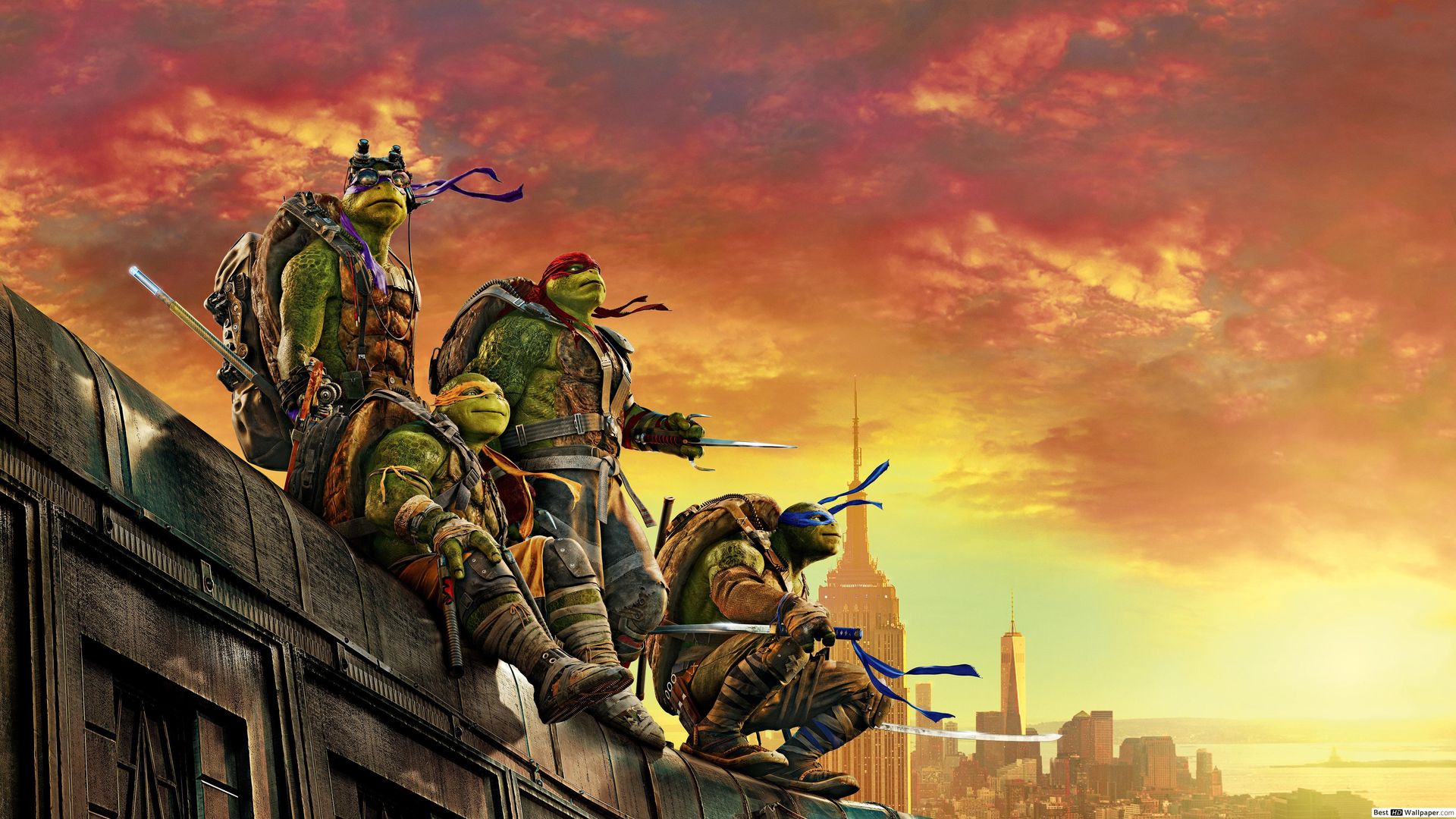Ninja Turtles 5K (5120x2880) | Scrolller