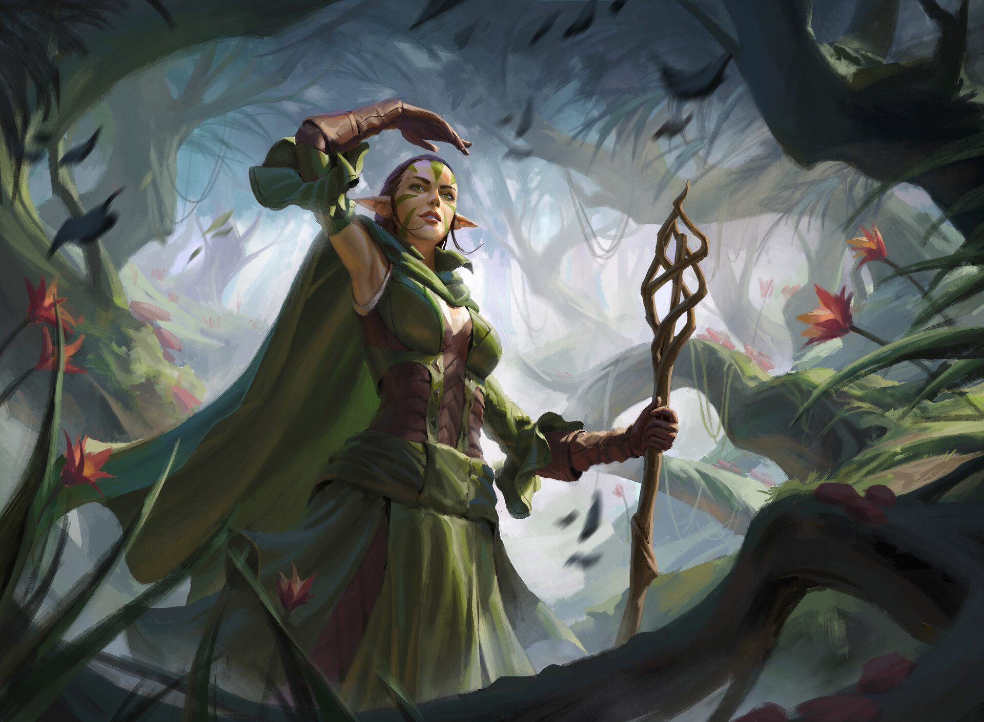 Nissa Revane Fanart by Leo Av | Scrolller