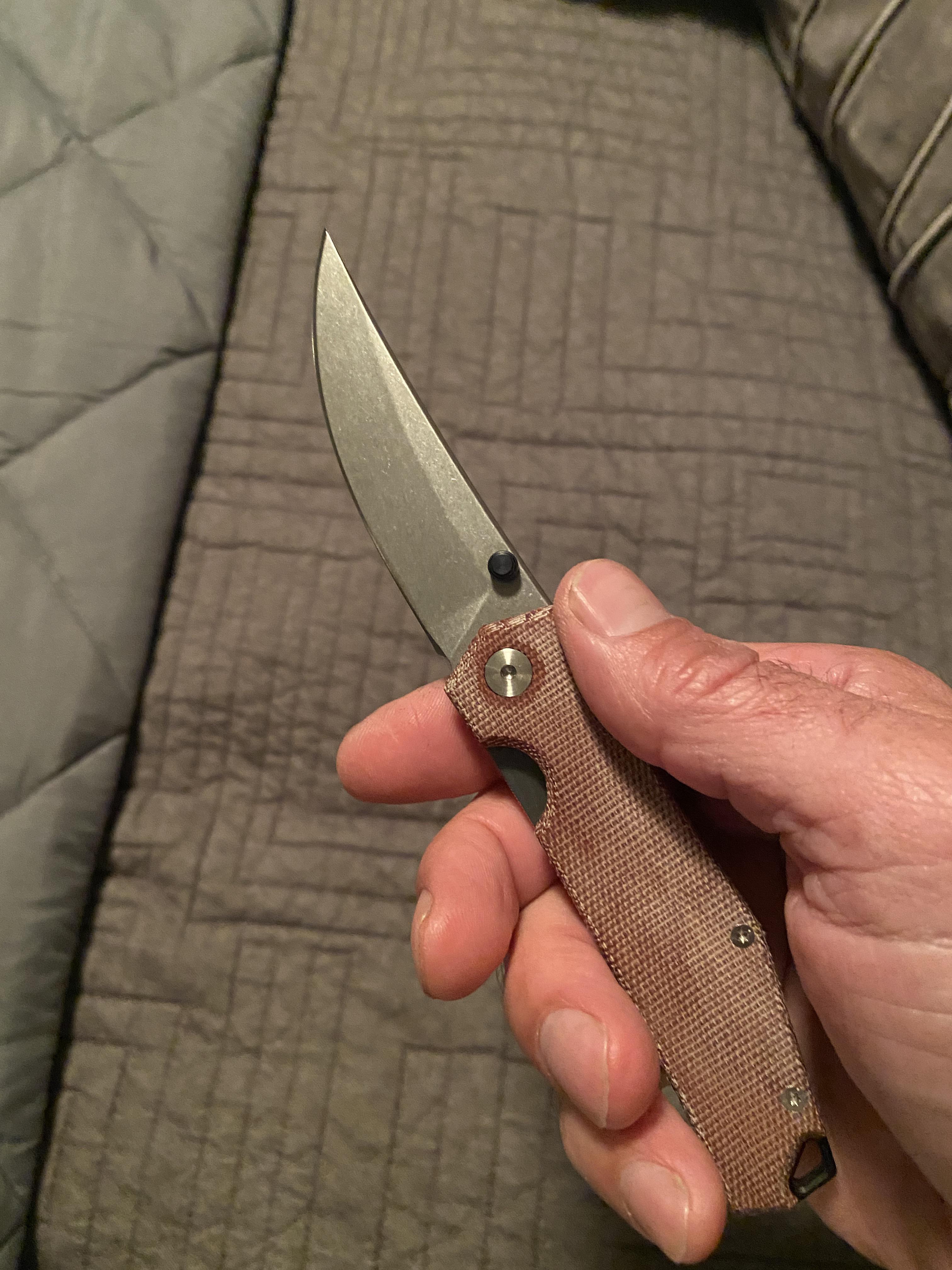 Nkd Giant Mouse Ace Clyde natural micarta elmax ... | Scrolller