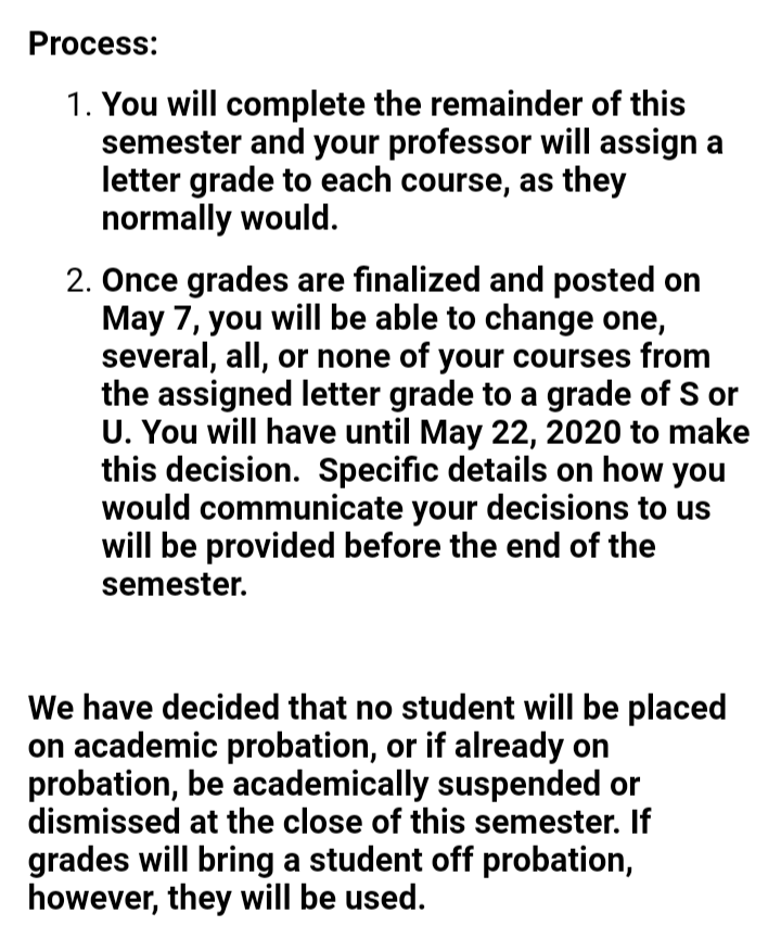 NMU's revised grade policy | Scrolller