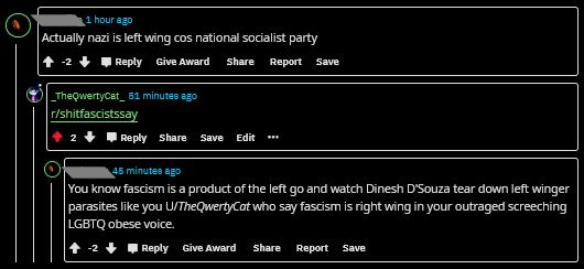 ‘No brooo Nazis were LEFTIST, u r/ PCM caricature!’ | Scrolller