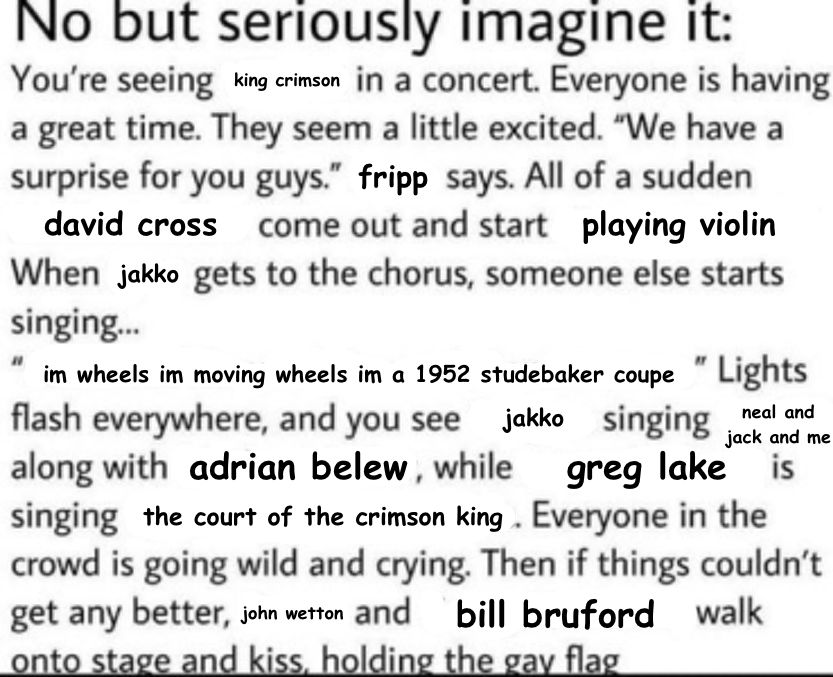 No but seriously imagine it | Scrolller