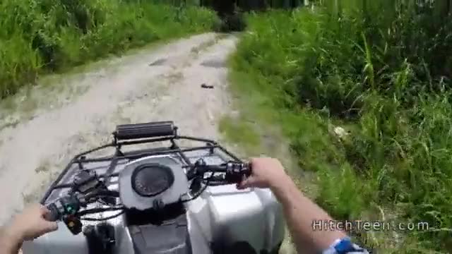 Handjob and blowjob on a quad bike | Scrolller