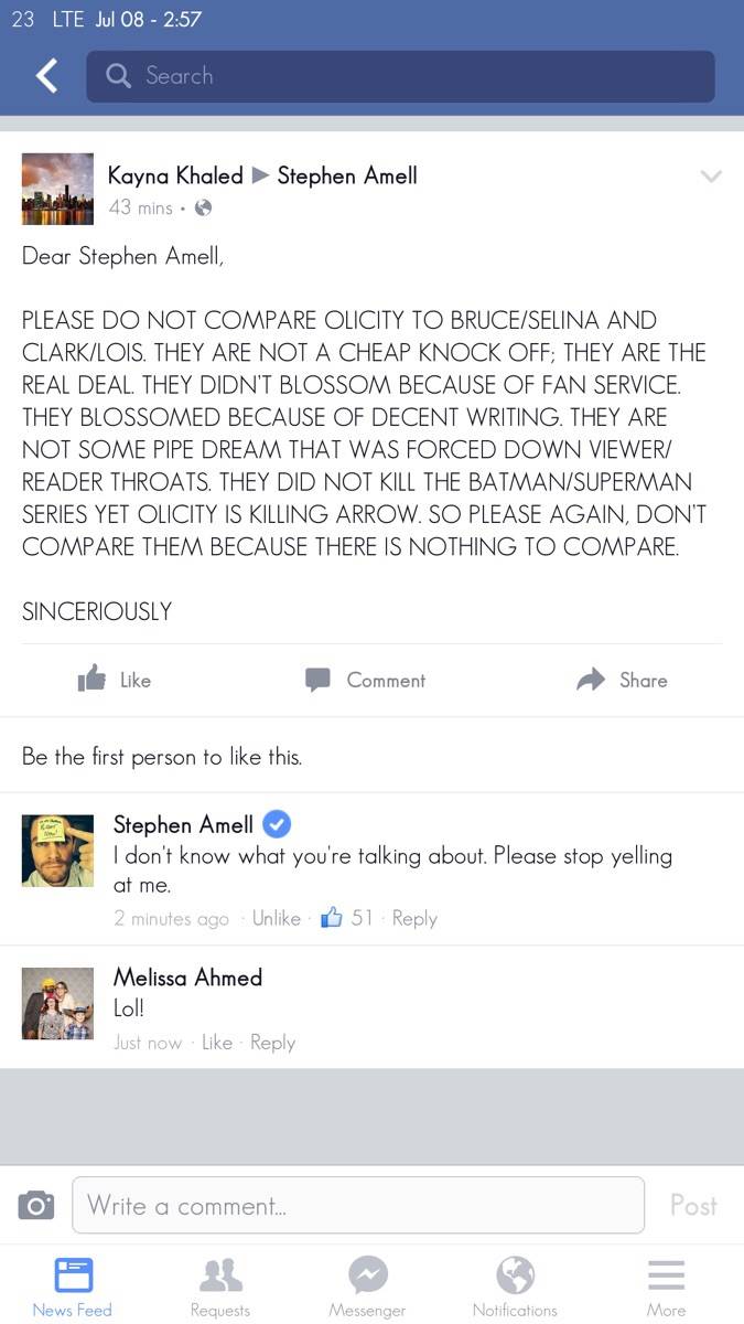 [No Spoilers] Stephen Amell, never change. | Scrolller