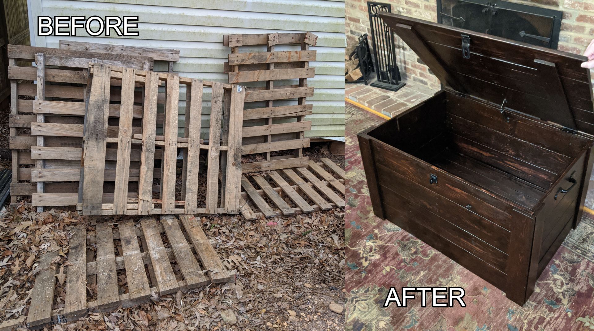No trees were (recently) harmed in the making of this storage chest | Scrolller