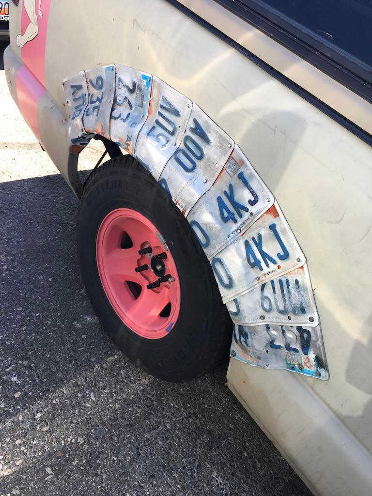 No wheel well? No problem. | Scrolller