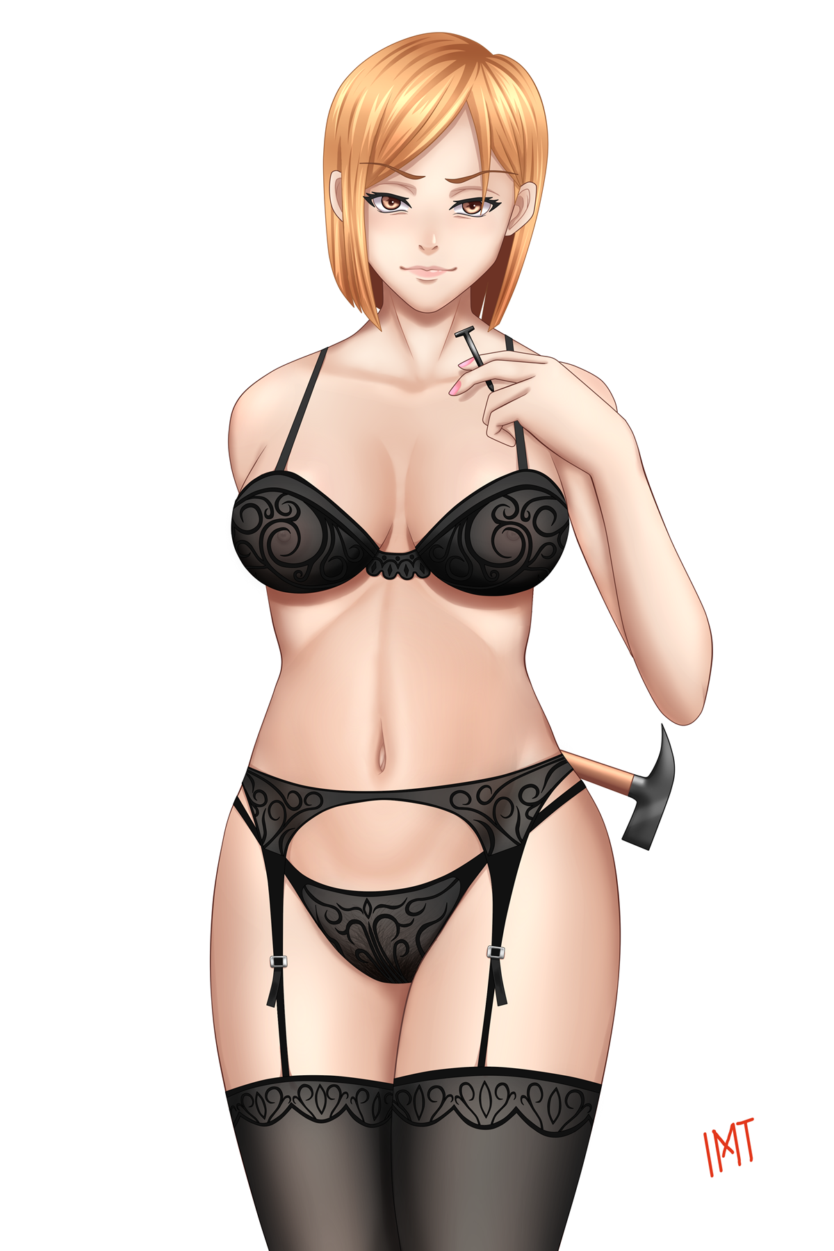 Nobara in lingerie | Scrolller