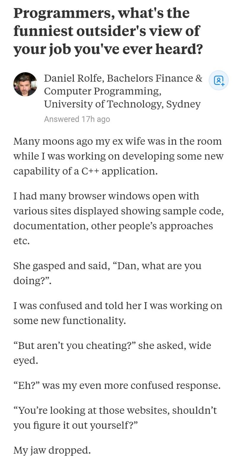 Non-programmers be like | Scrolller