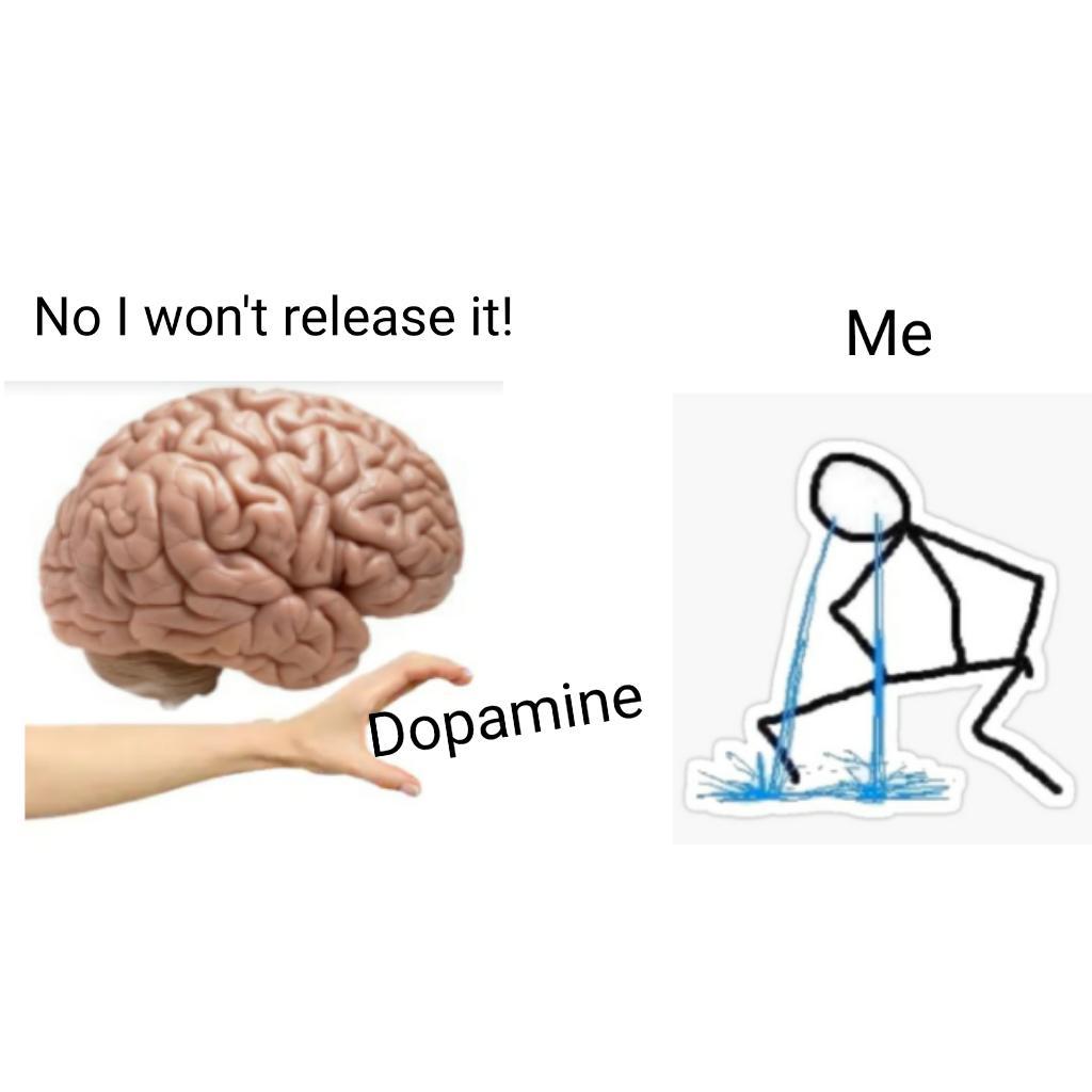Noo my dopamine | Scrolller
