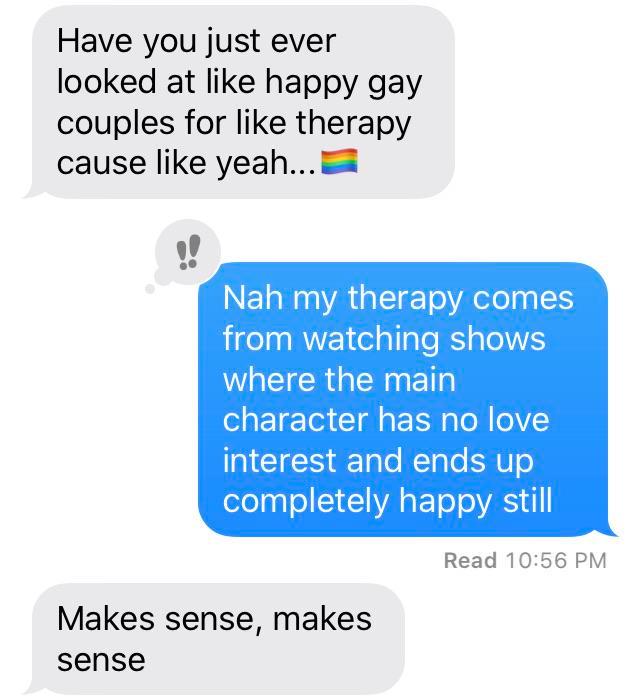 Normal conversation between friends | Scrolller