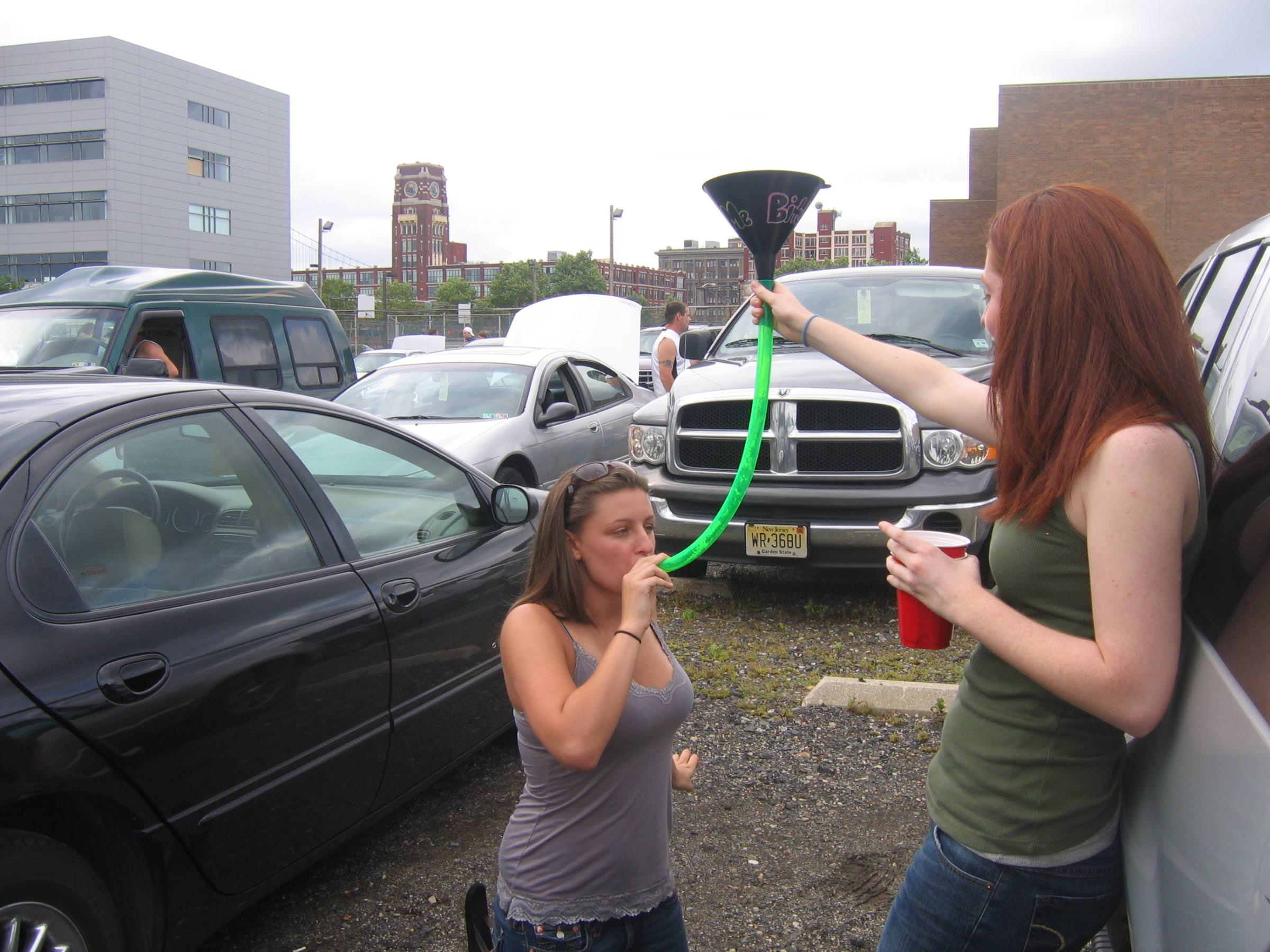 Not a whole lot of beer bong/funnel pics in here... | Scrolller