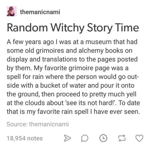 This is def some very discworld witch energy | Scrolller