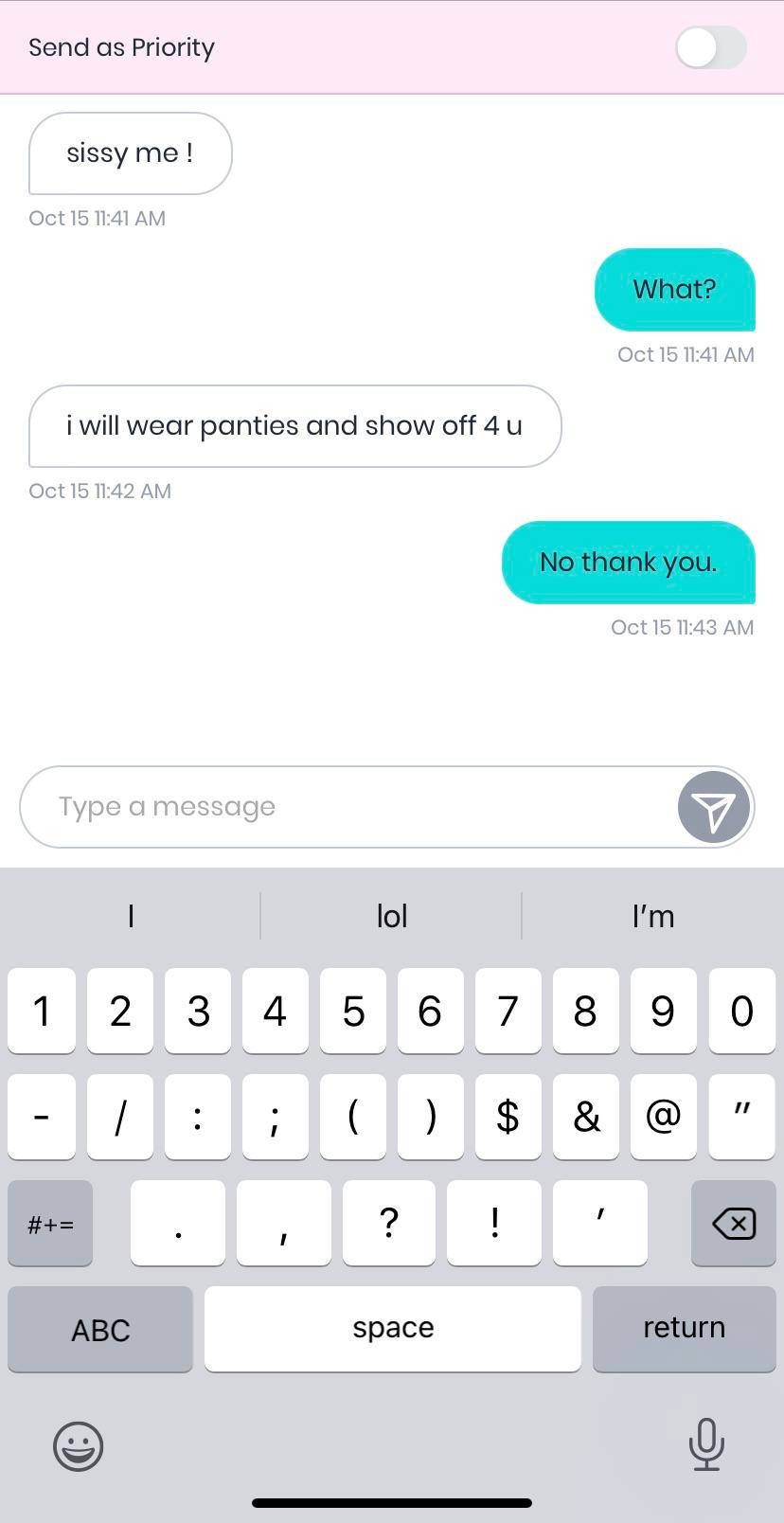 Not Kink shaming, but I mean say hello to a girl first geez! | Scrolller