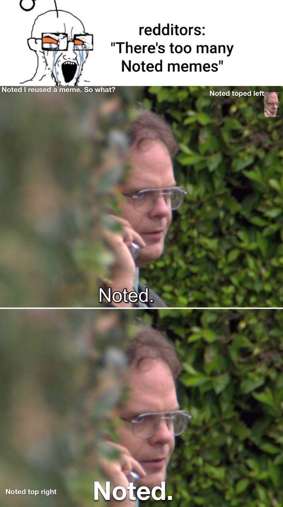 NOtEd I rEUsed MeMe | Scrolller