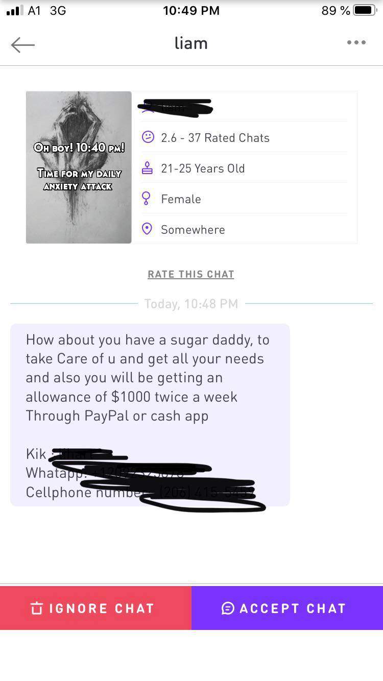 Nothing helps best with an anxiety attack than sugar daddies | Scrolller