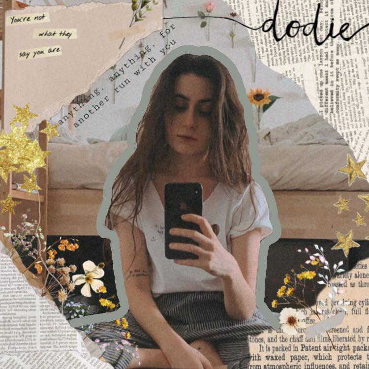 nothing super crazy, but i made a little photo edit of one of dodie's recent selfies 🥰 | Scrolller