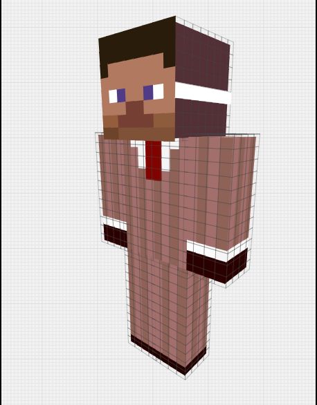 nothing to see here . its only minecraft steve. | Scrolller