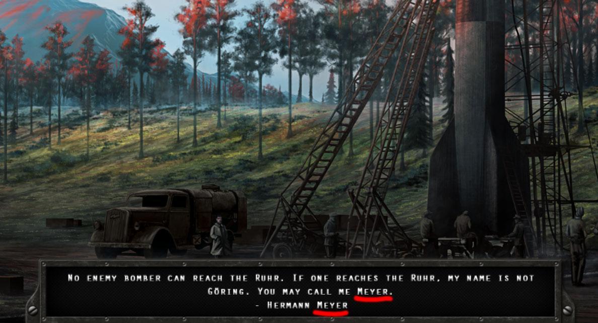 Noticed this dig at Hermann "Goring" on a loading screen | Scrolller