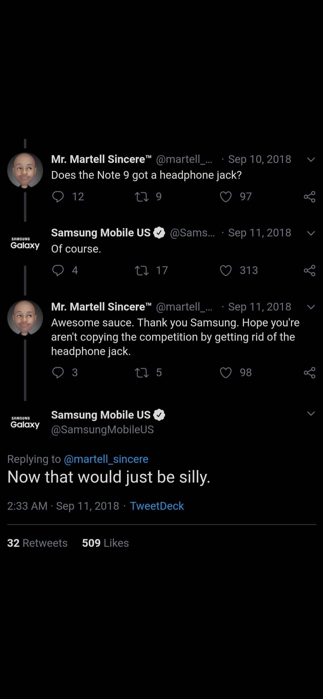 Now wouldn't that be silly Samsung? | Scrolller