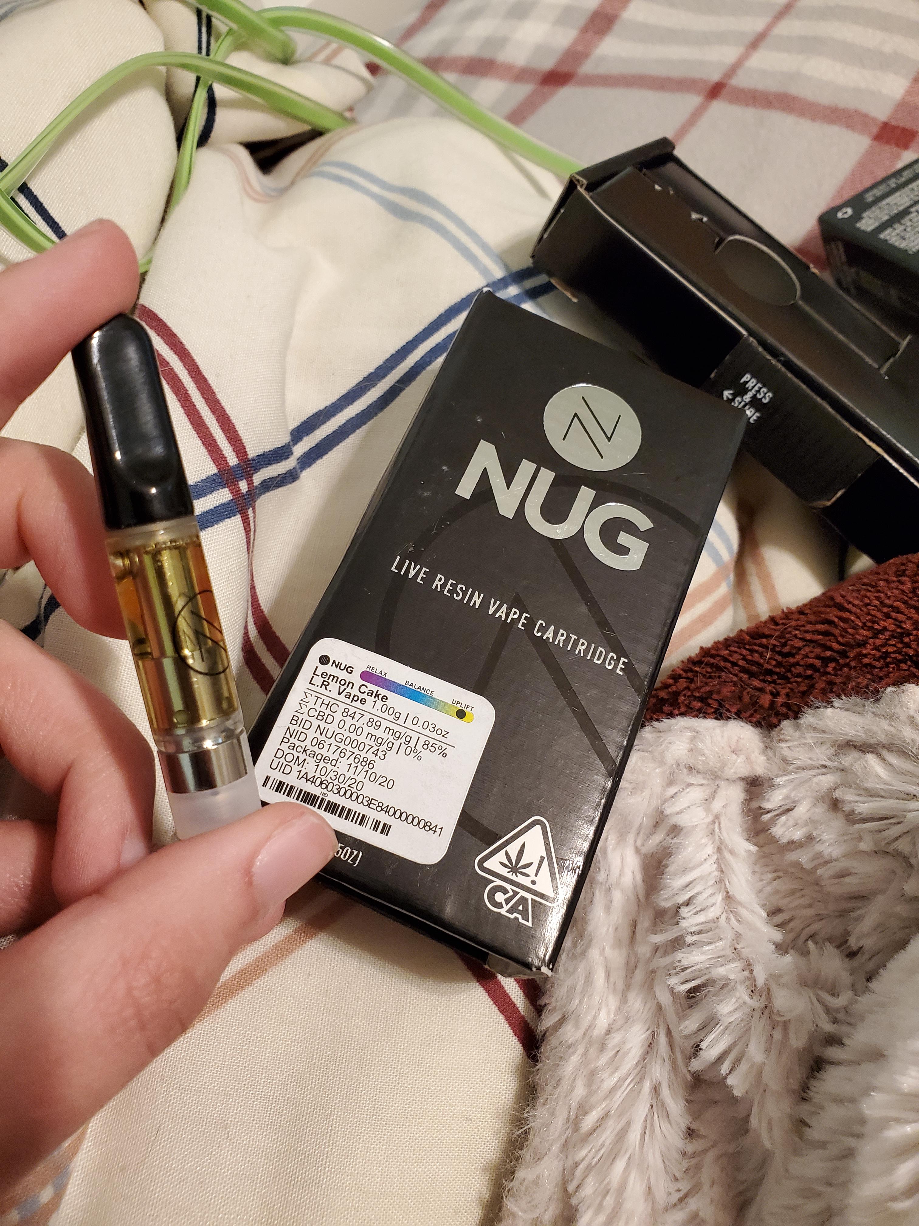 nug live resin cart, fresh out of the box. real or na? | Scrolller