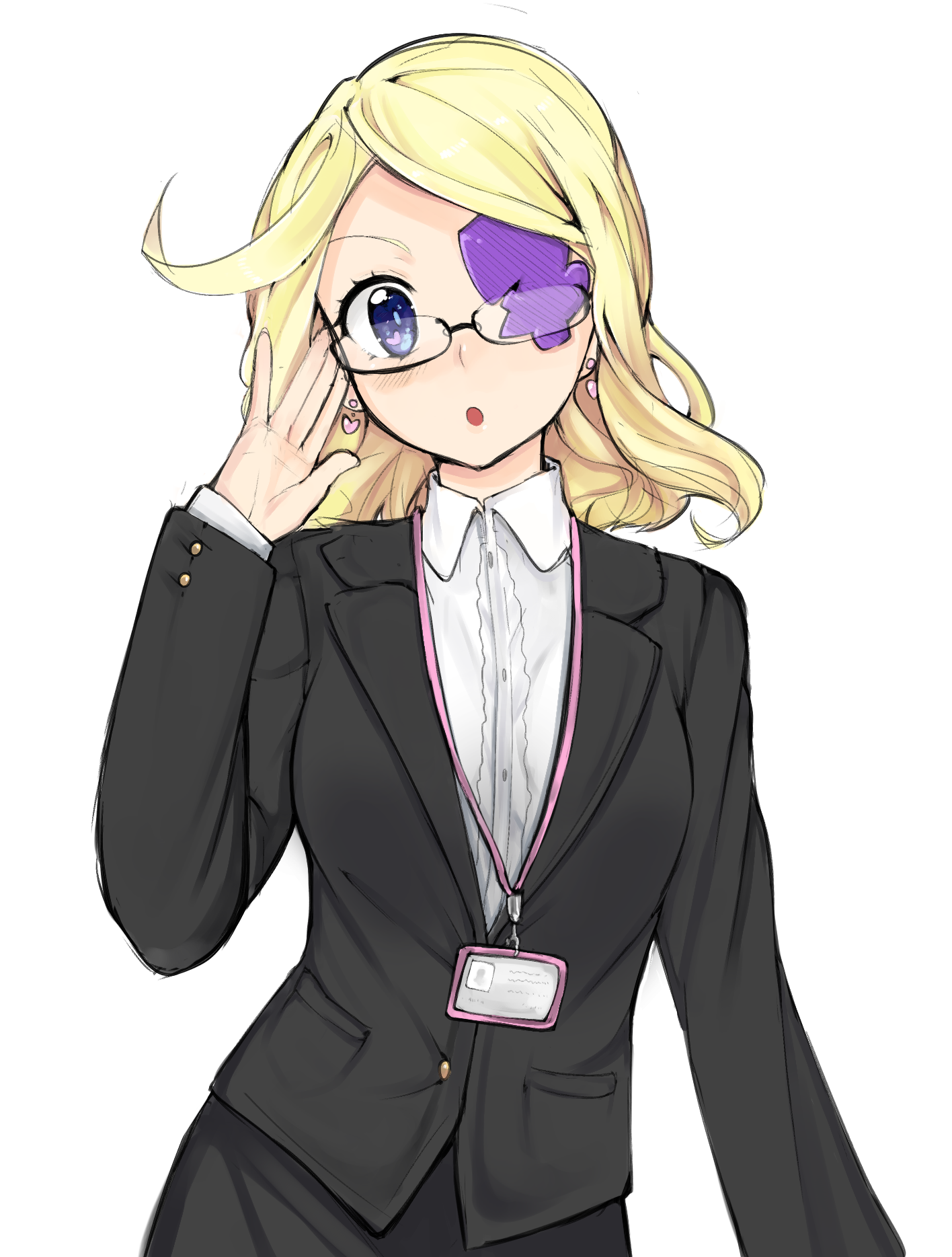 Nui in formal office attire. | Scrolller