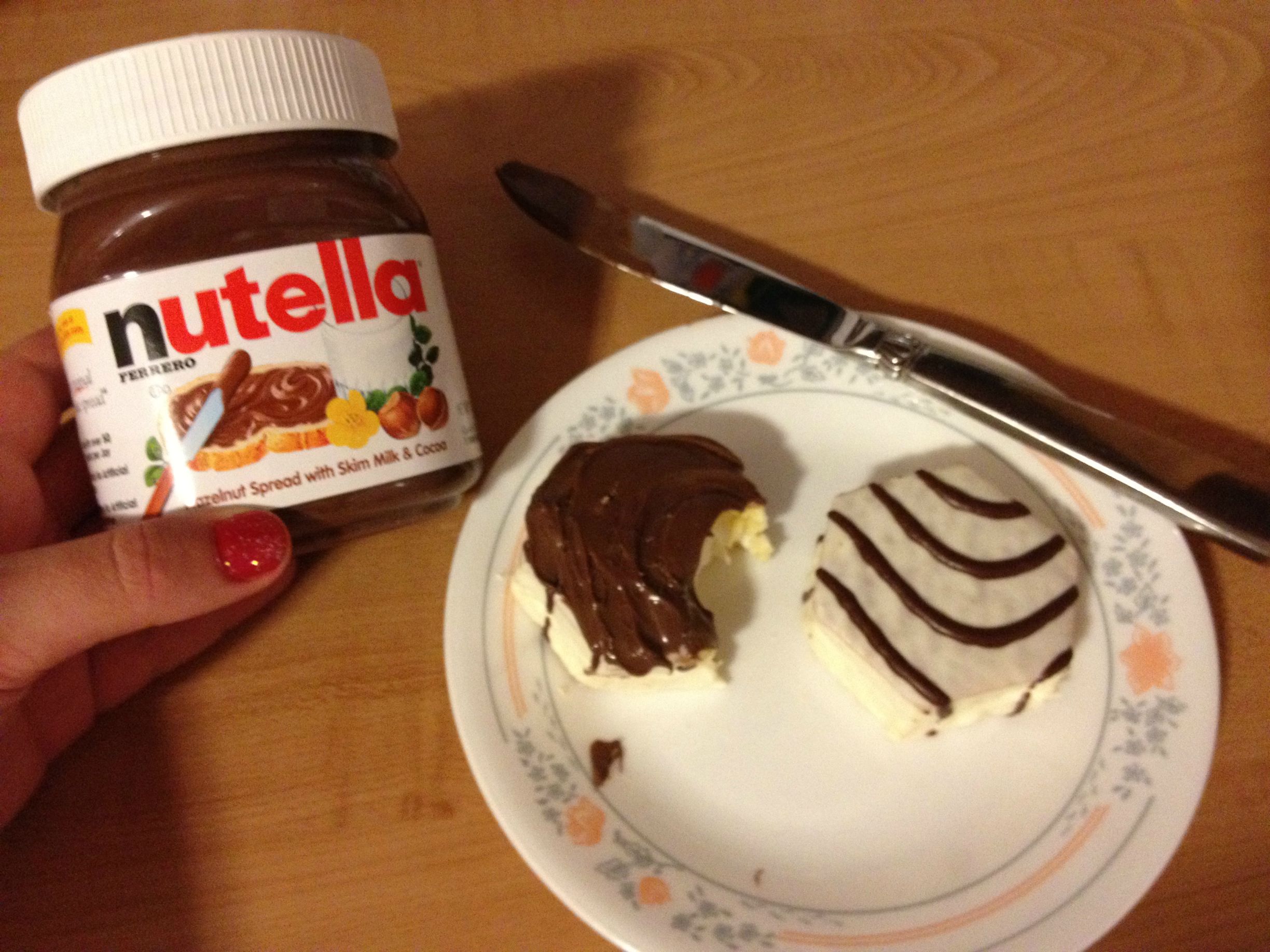 Nutella goes well with everything... | Scrolller