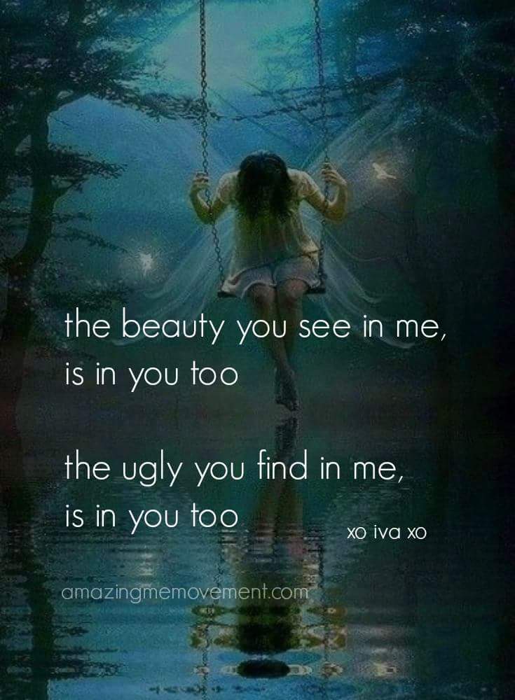 Nutshell wisdom. We are mirrors. | Scrolller