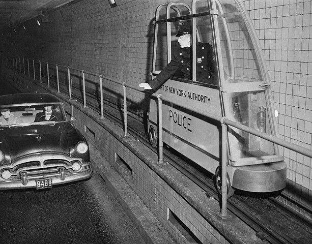 NY Tunnel Police in 1950s | Scrolller