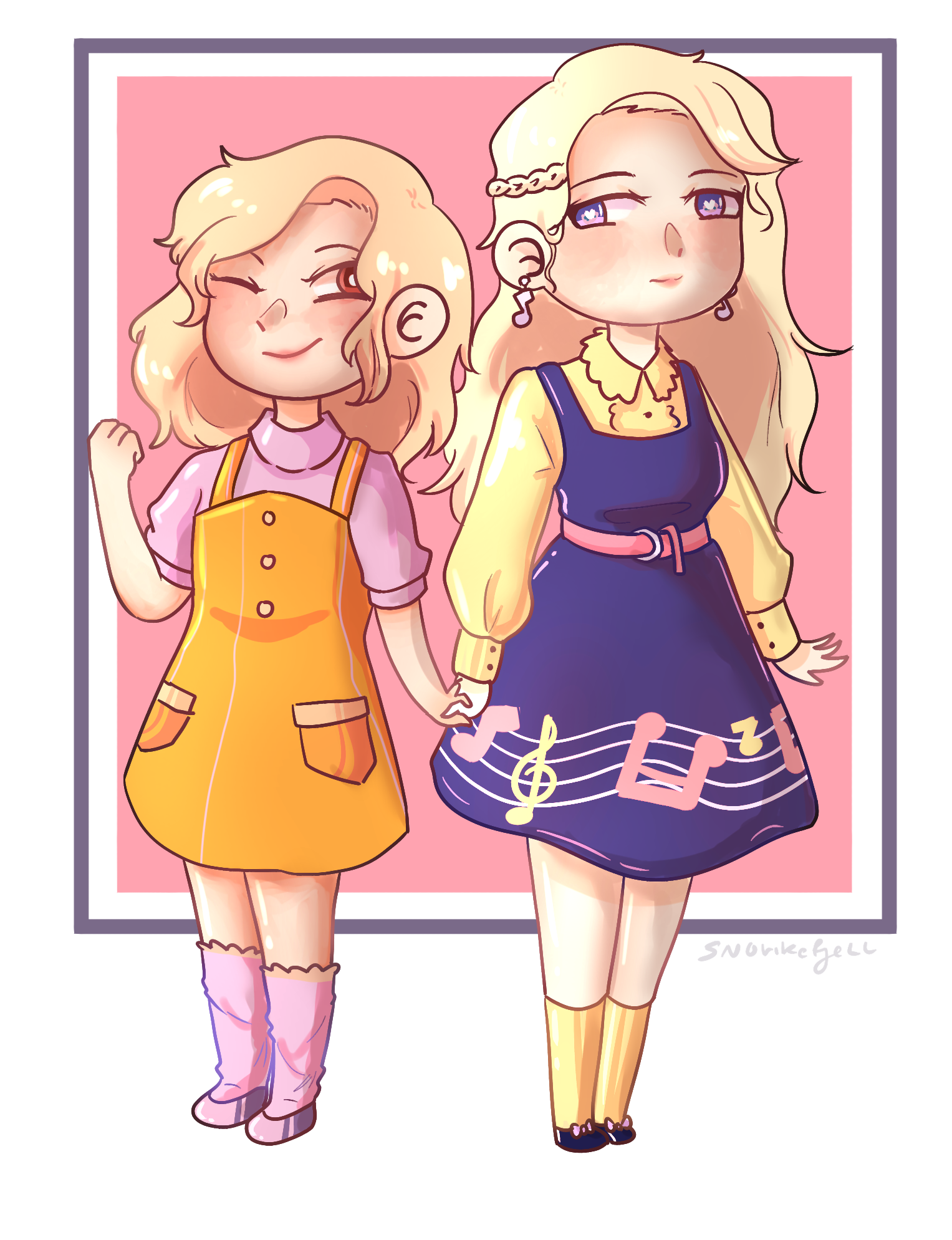 Nyosufin Just Two Gals Scrolller