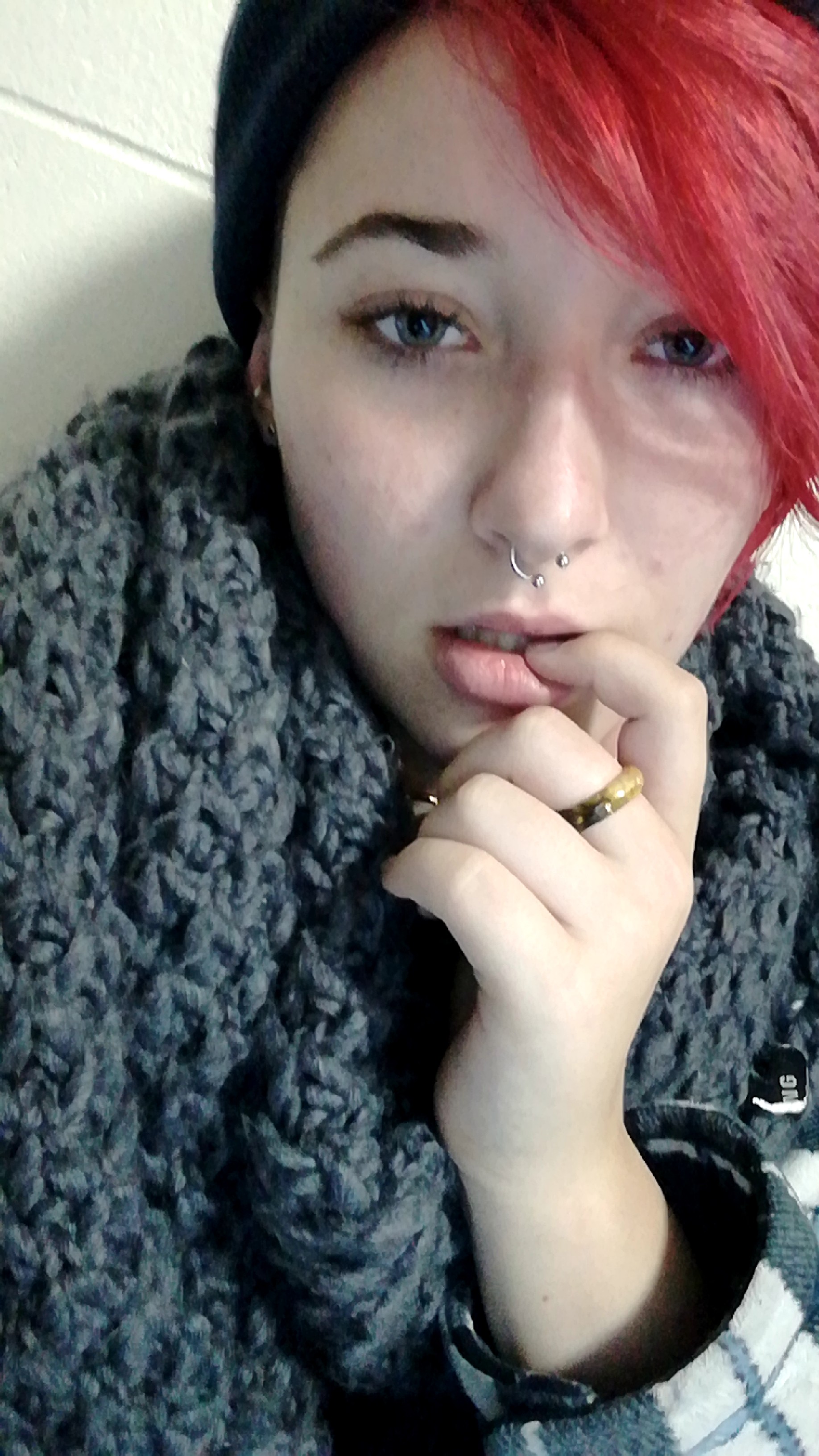 Obsessed with my new septum piercing | Scrolller