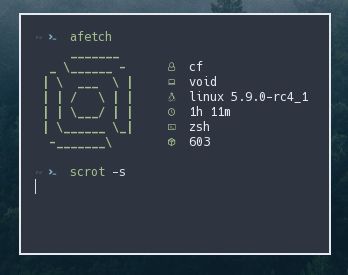 [OC] afetch - another fetch | Scrolller