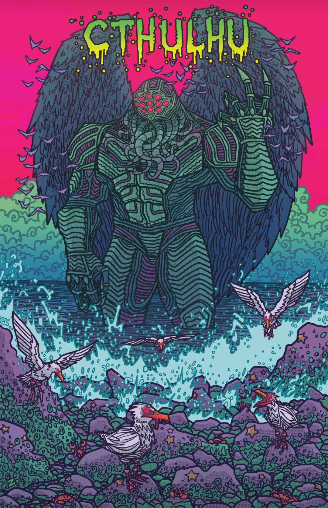 [OC ARTWORK] Cthulhu aka Yokedthulhu @dead.rex | Scrolller